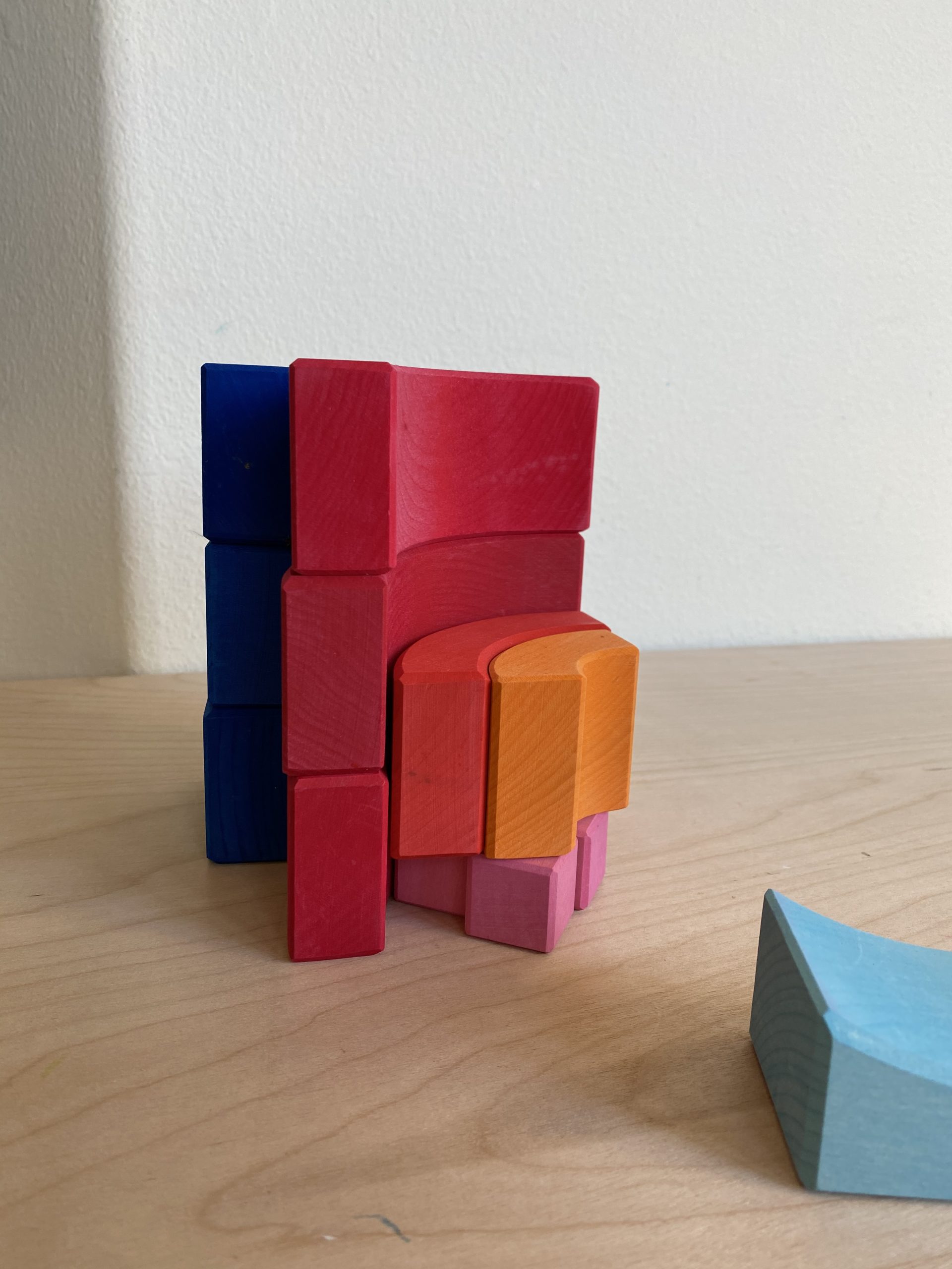 Bauspiel Blocks in Ball runs – Building With Rainbows