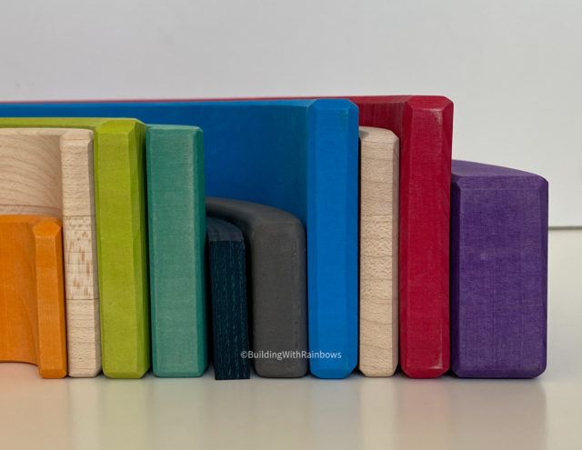 Choosing a Wooden Rainbow Stacker – Part 2 – Building With Rainbows