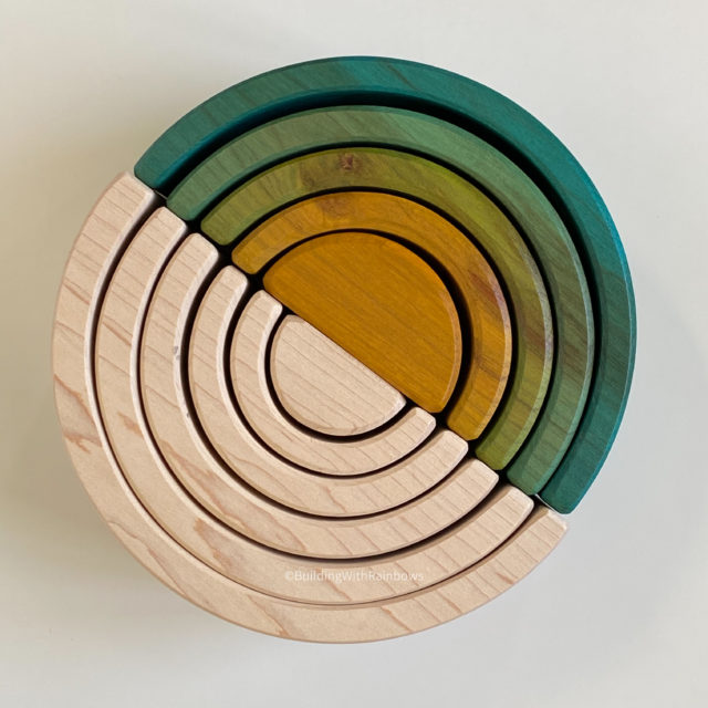Choosing a Wooden Rainbow Stacker – Part 2 – Building With Rainbows