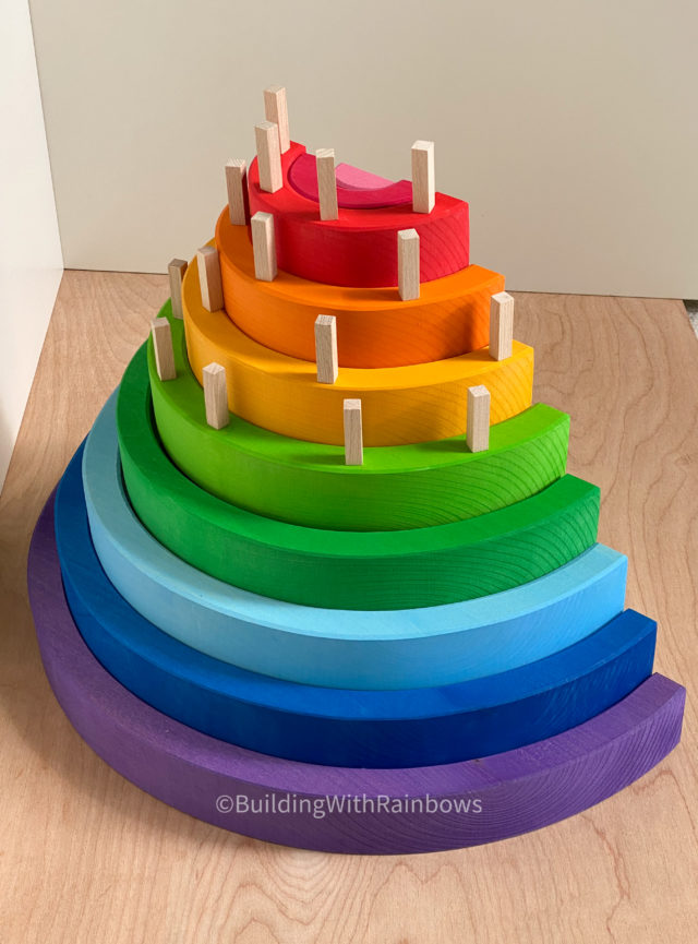 Bauspiel Giant Rainbow–How Does It Play? – Building With Rainbows