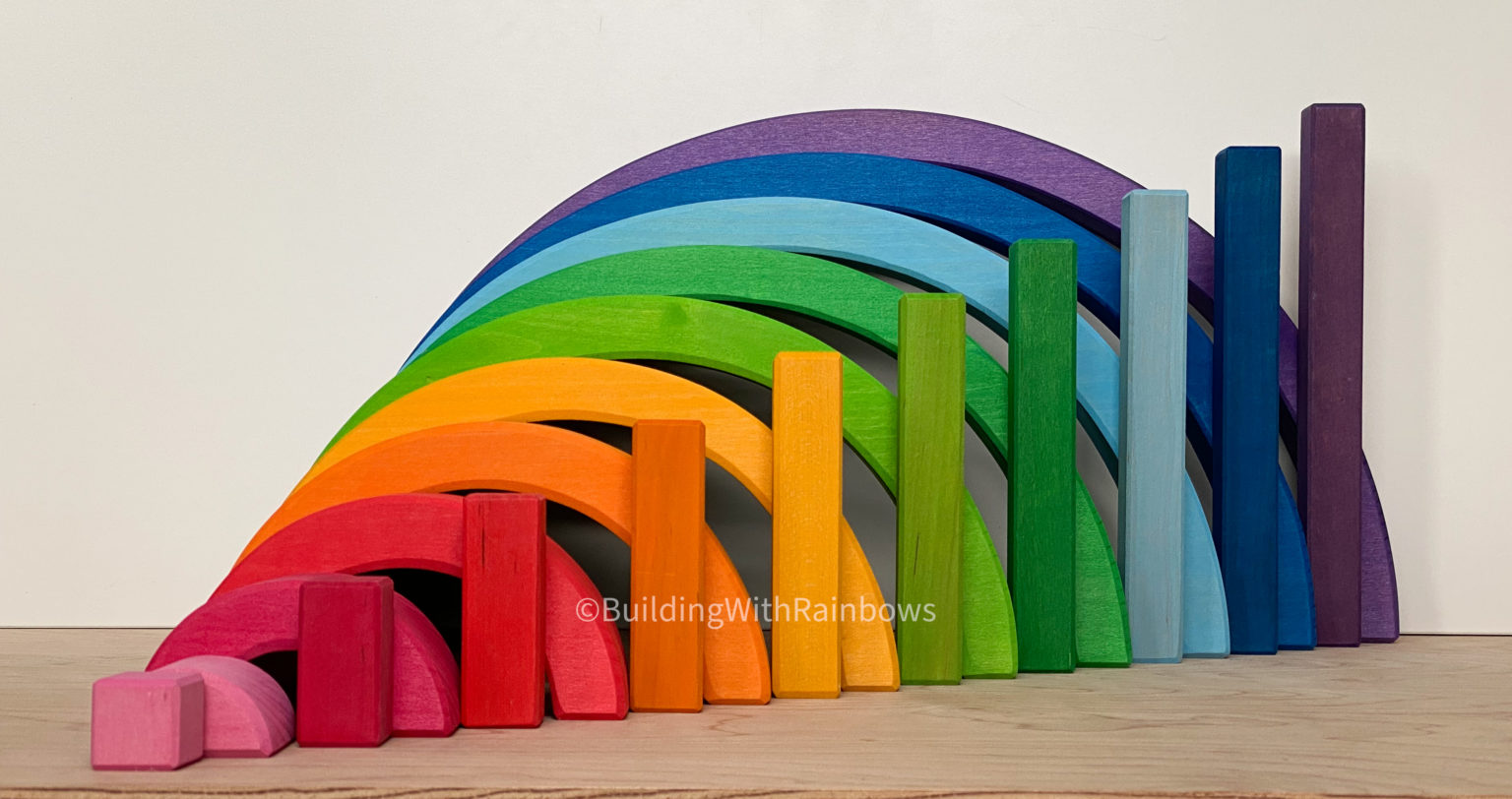 Bauspiel Giant Rainbow–How Does It Play? – Building With Rainbows