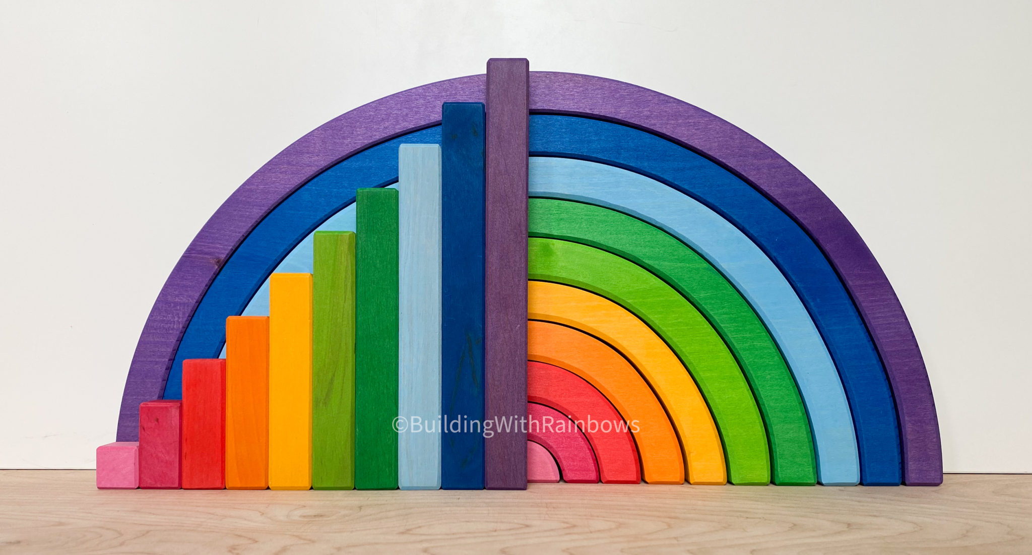 Bauspiel Giant Rainbow–How Does It Play? – Building With Rainbows