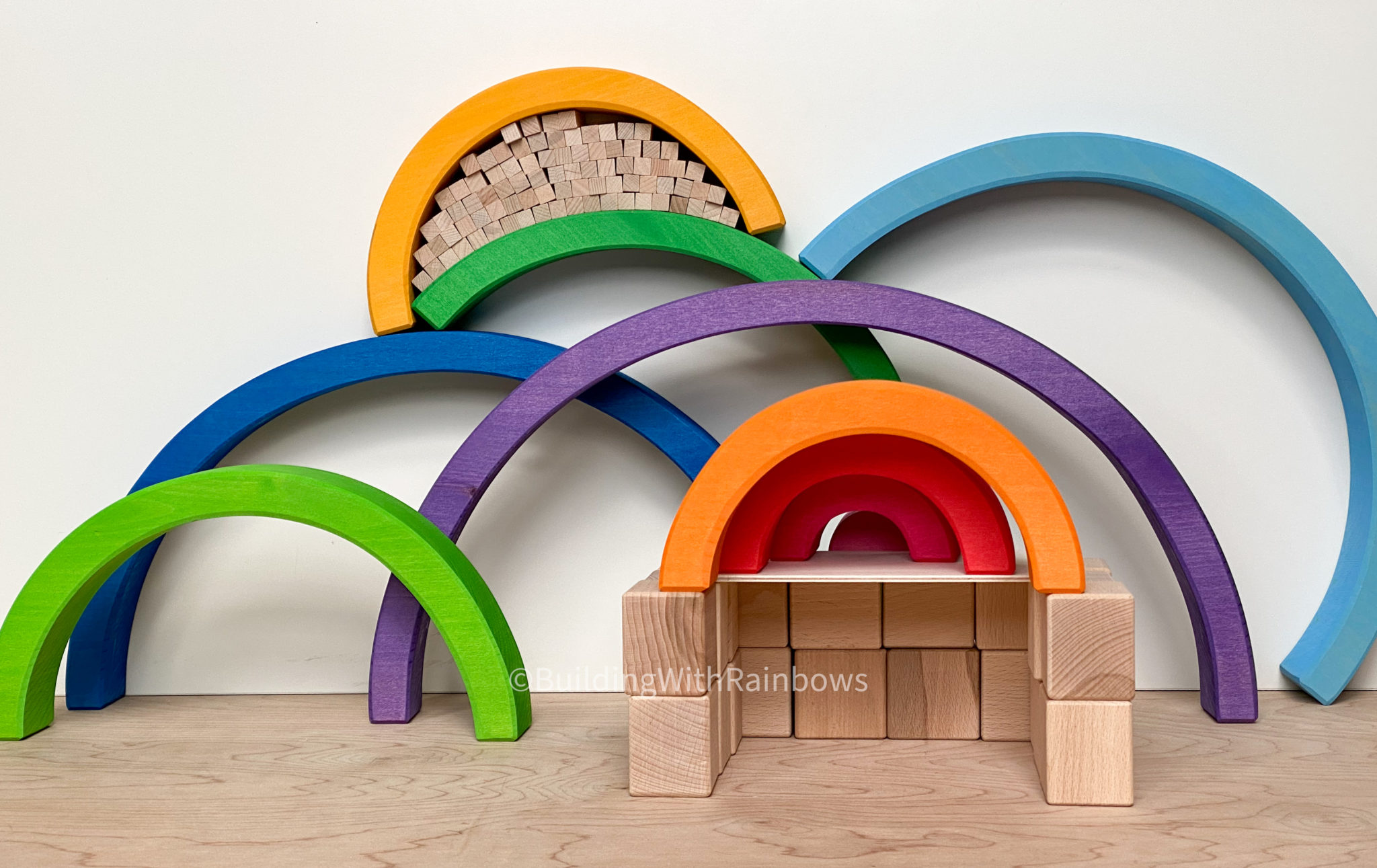Bauspiel Giant Rainbow–How Does It Play? – Building With Rainbows